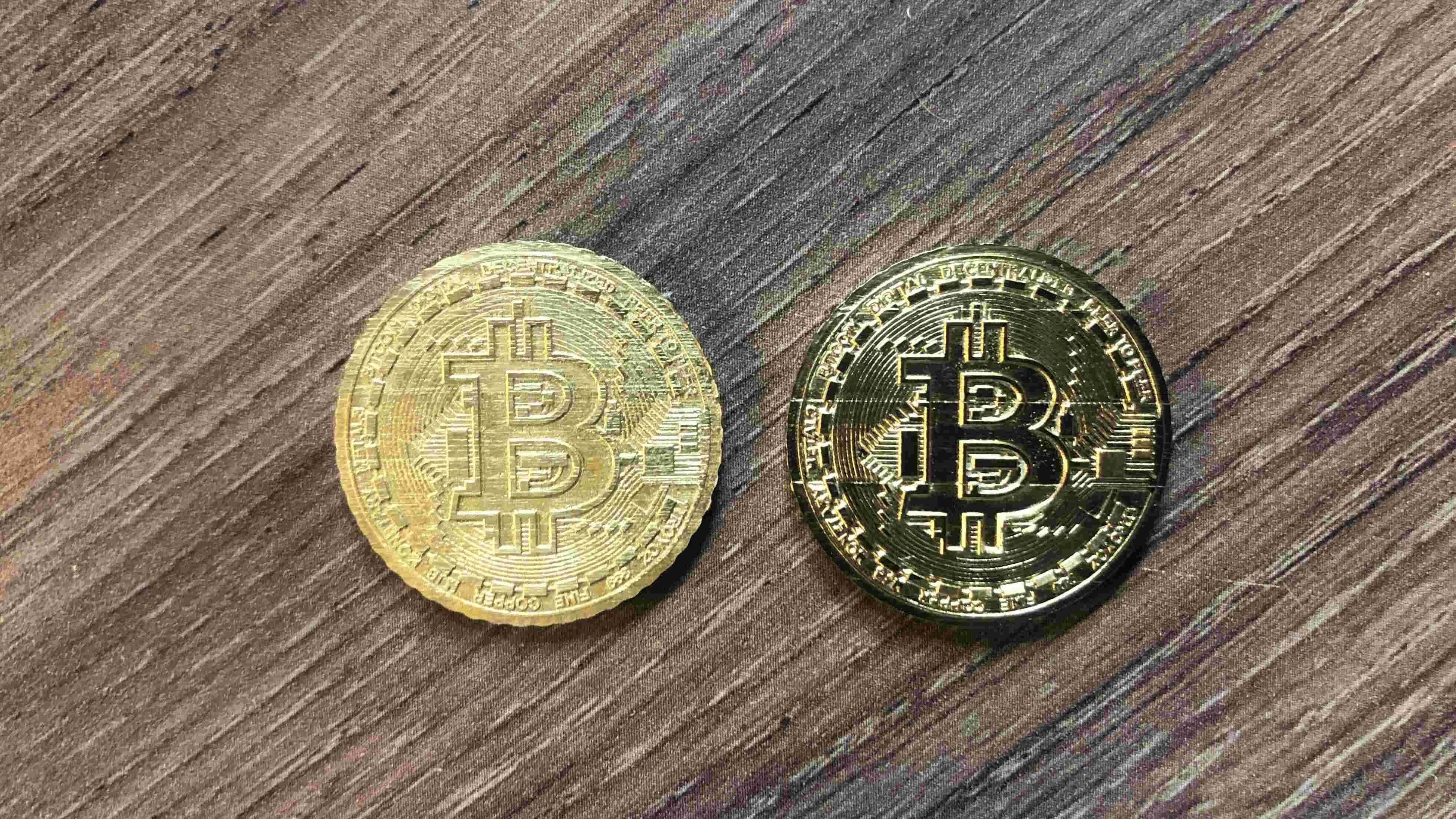 Turning 50 cent into a Bitcoin 3D model 3D printable | CGTrader