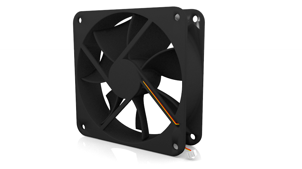 CPU Fan 3D model | CGTrader