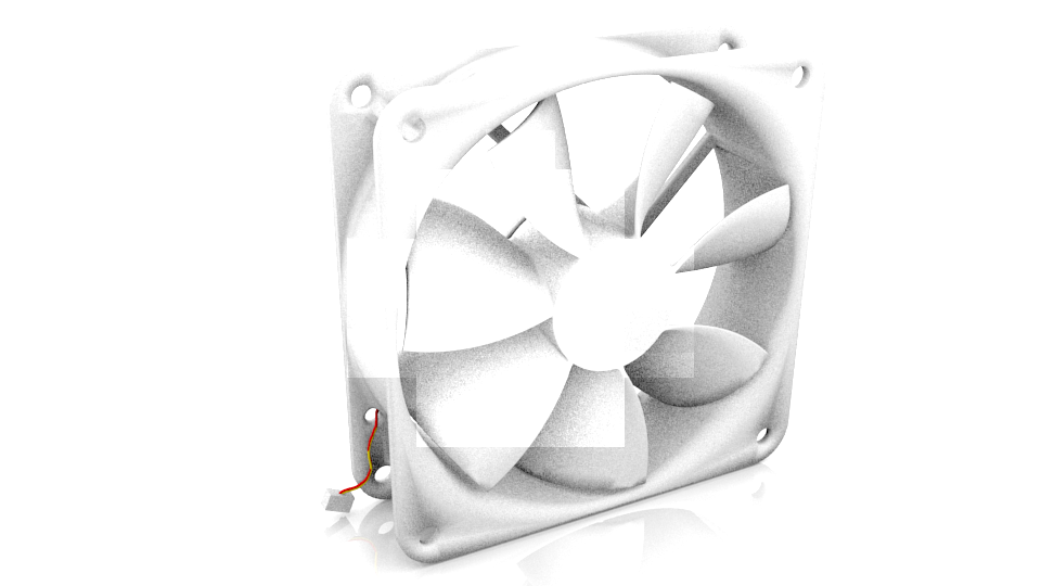 CPU Fan 3D model | CGTrader