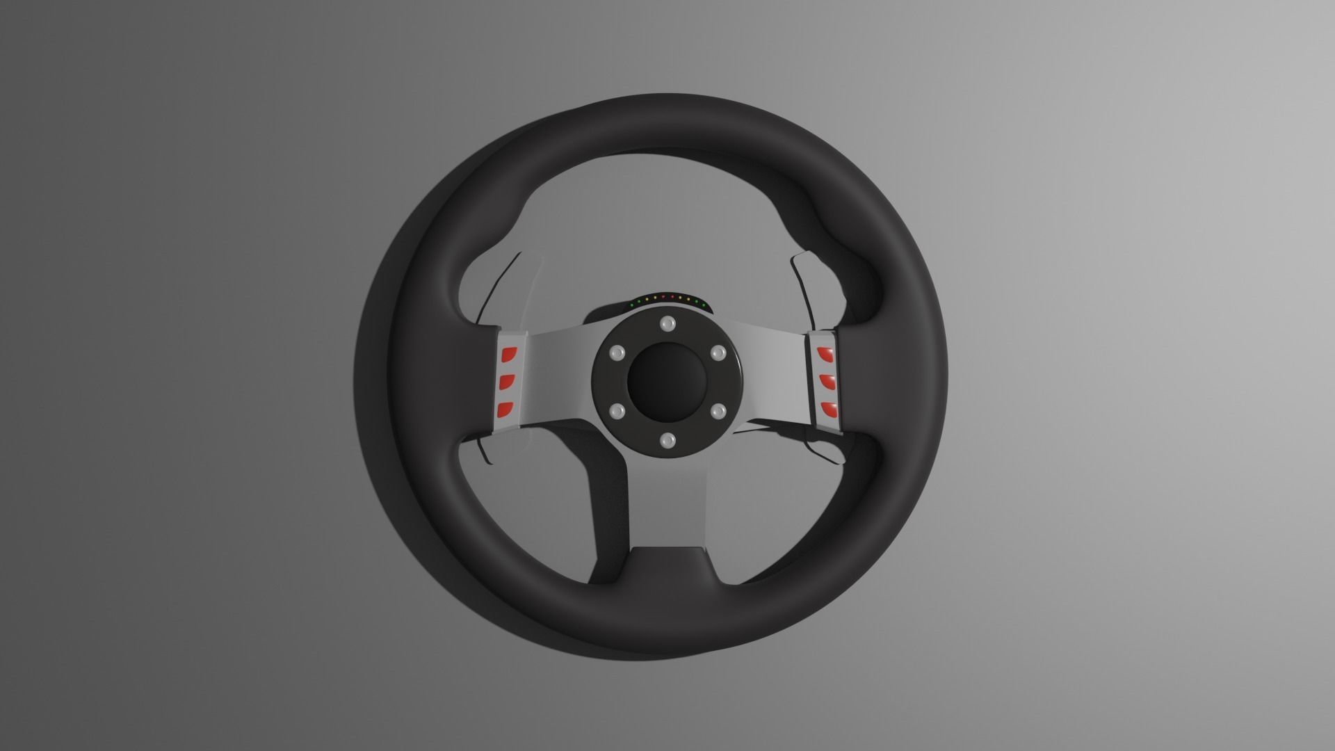 Electronic gaming steering wheel for pc free 3D model | CGTrader