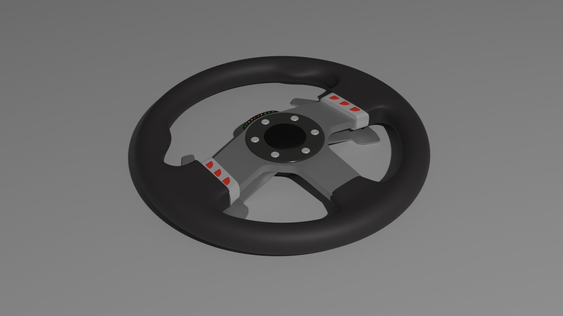 Electronic gaming steering wheel for pc free 3D model | CGTrader
