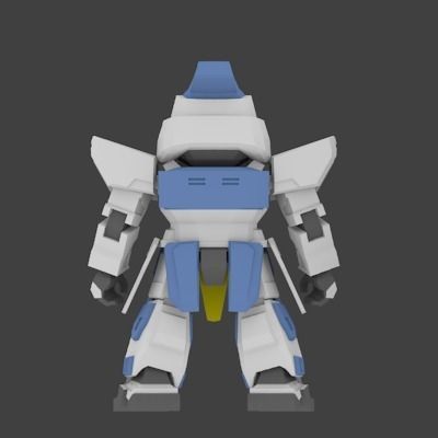 Super Mecha 23 - Arram of Code Name A12RM - 3D Print Ready 3D model 3D ...