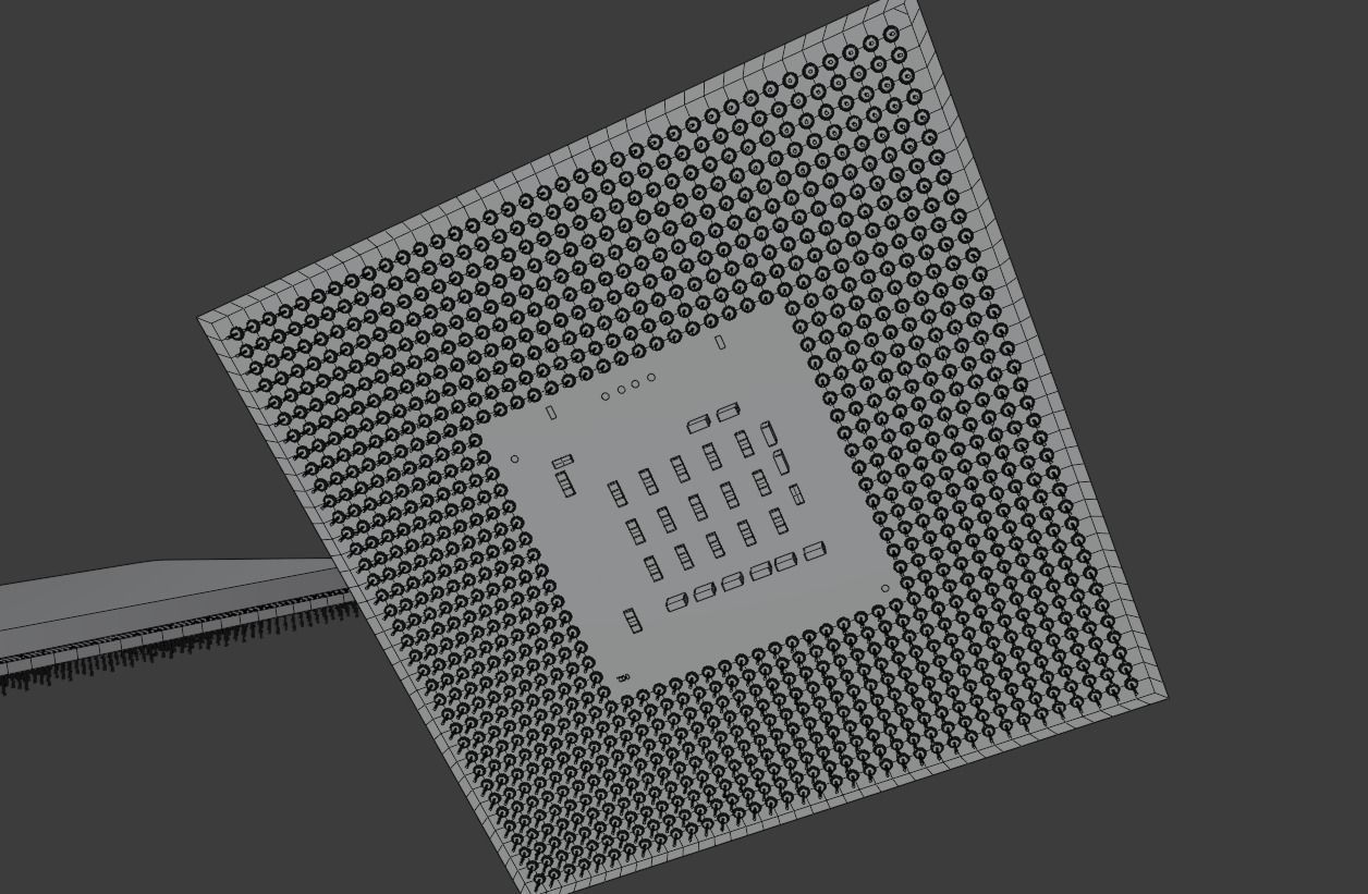 CPU - High Quality - PBR free 3D model | CGTrader