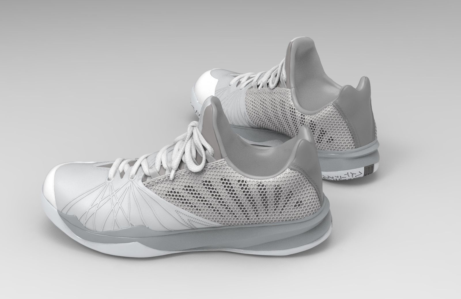Nike Sneakers Running shoes 3D model 3D printable | CGTrader