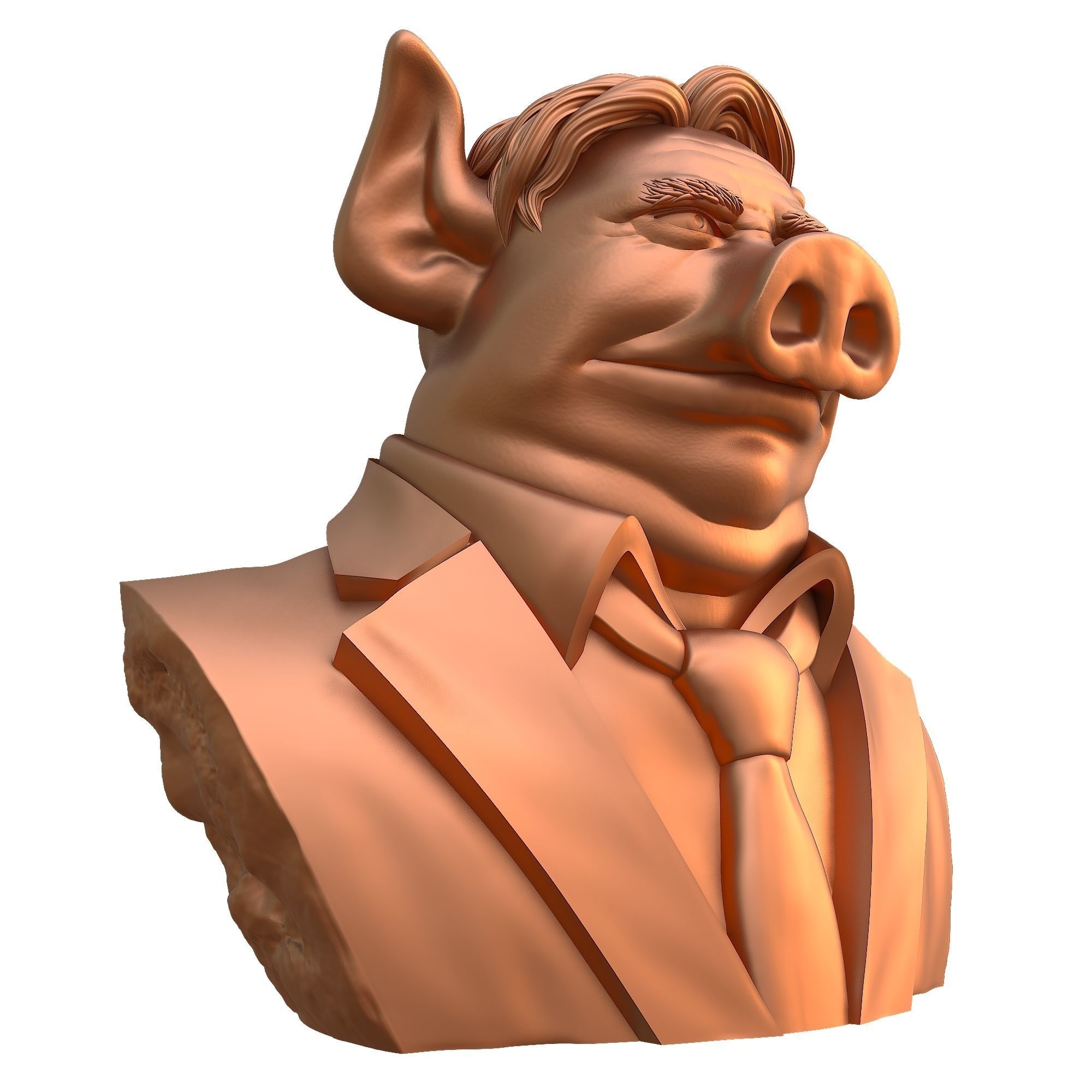 3D model Dear Boss 3D print model VR / AR / low-poly | CGTrader