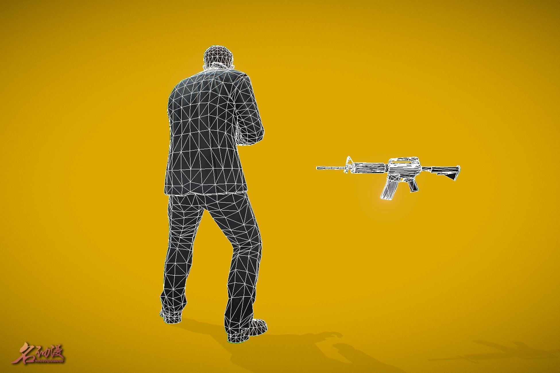 3D model Battle Royale Hitman VR / AR / low-poly | CGTrader