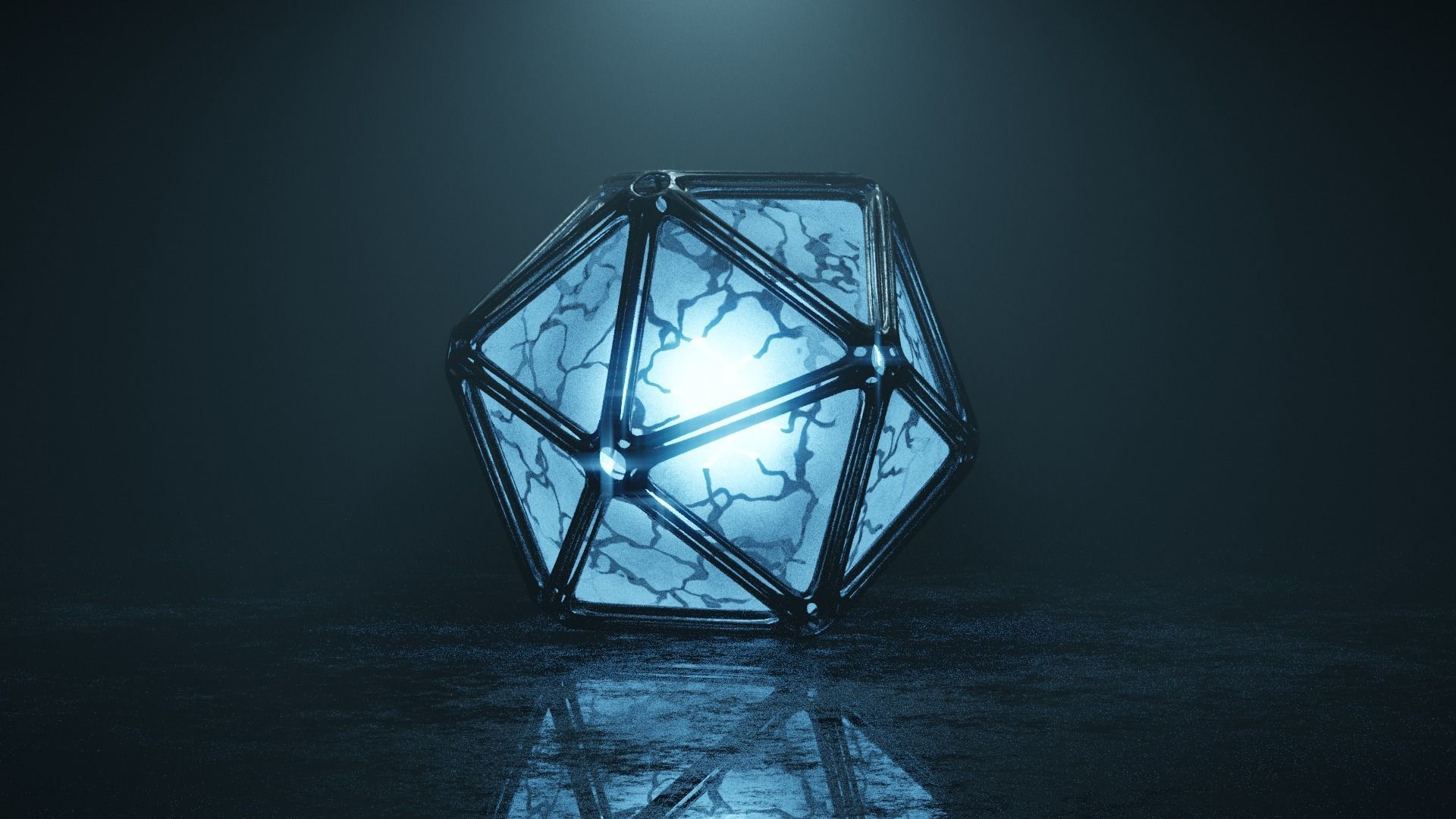 Realistic Sci-Fic Lamp free 3D model | CGTrader