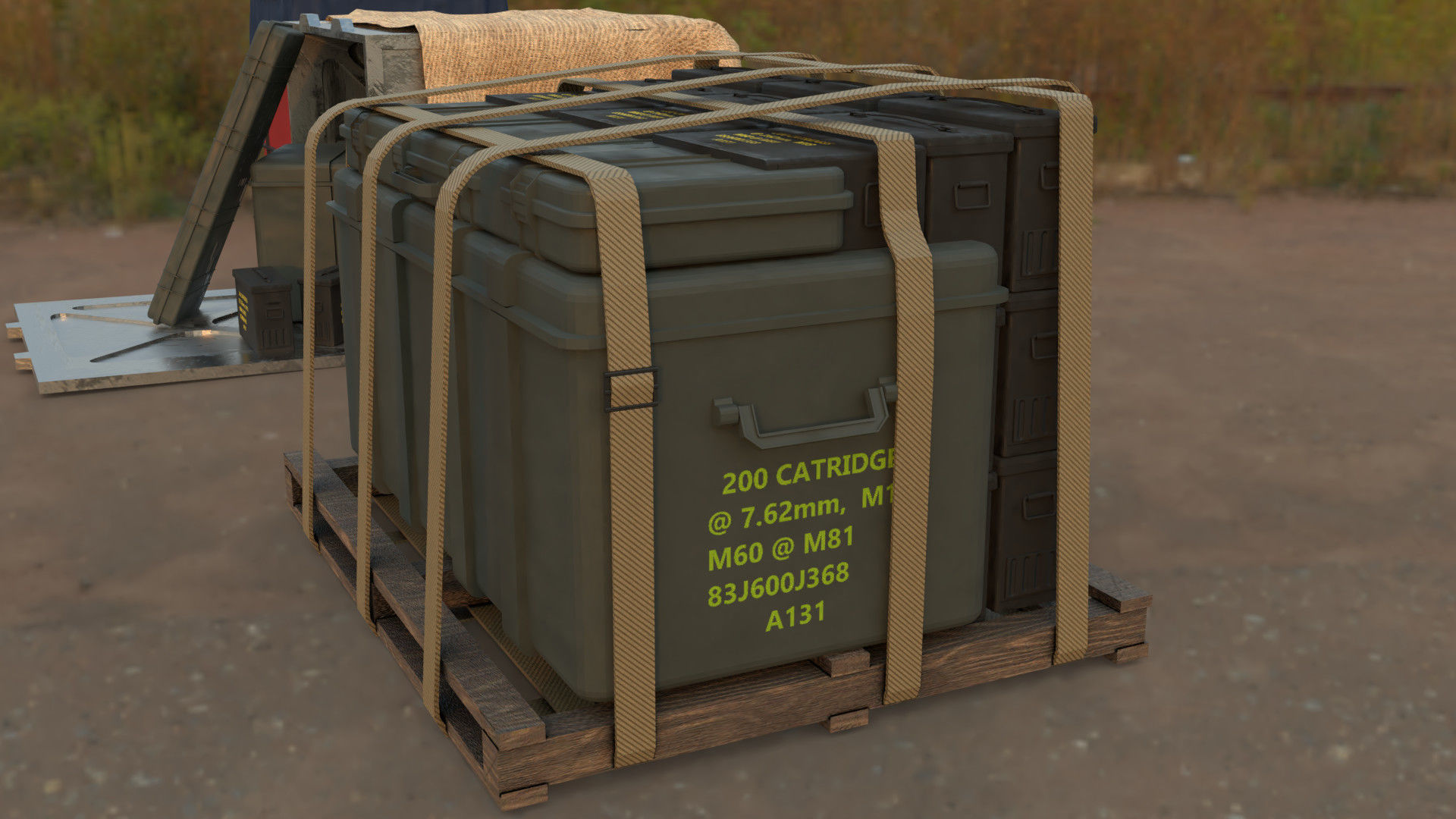 loot crates 3D model | CGTrader