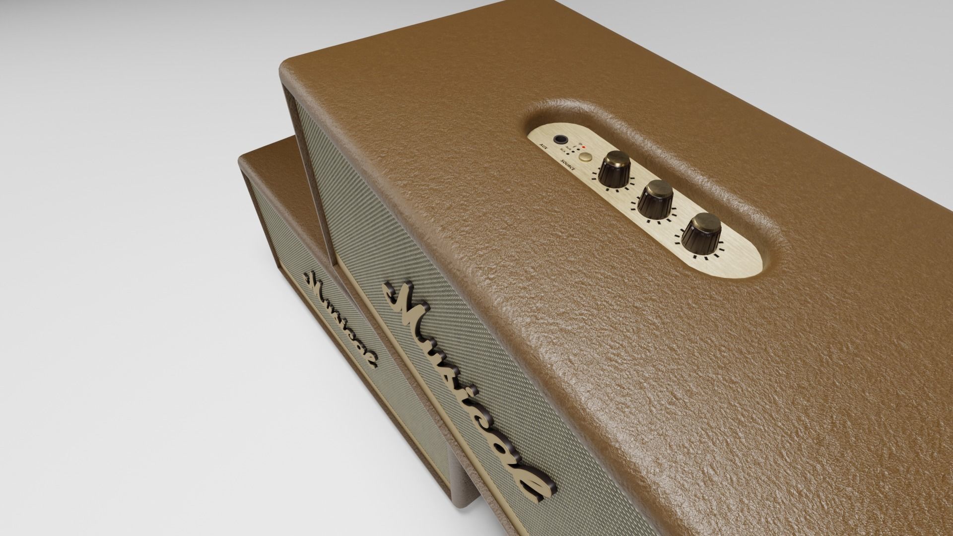 Audio speaker model free 3D model | CGTrader