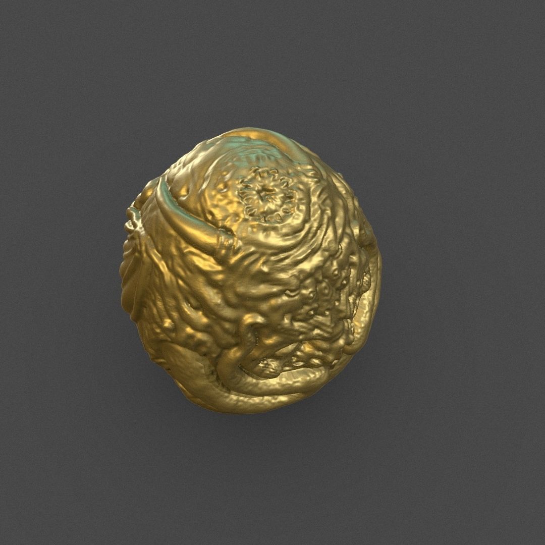 Dragon eggs of Cthulhu Mythos 3D model 3D printable | CGTrader