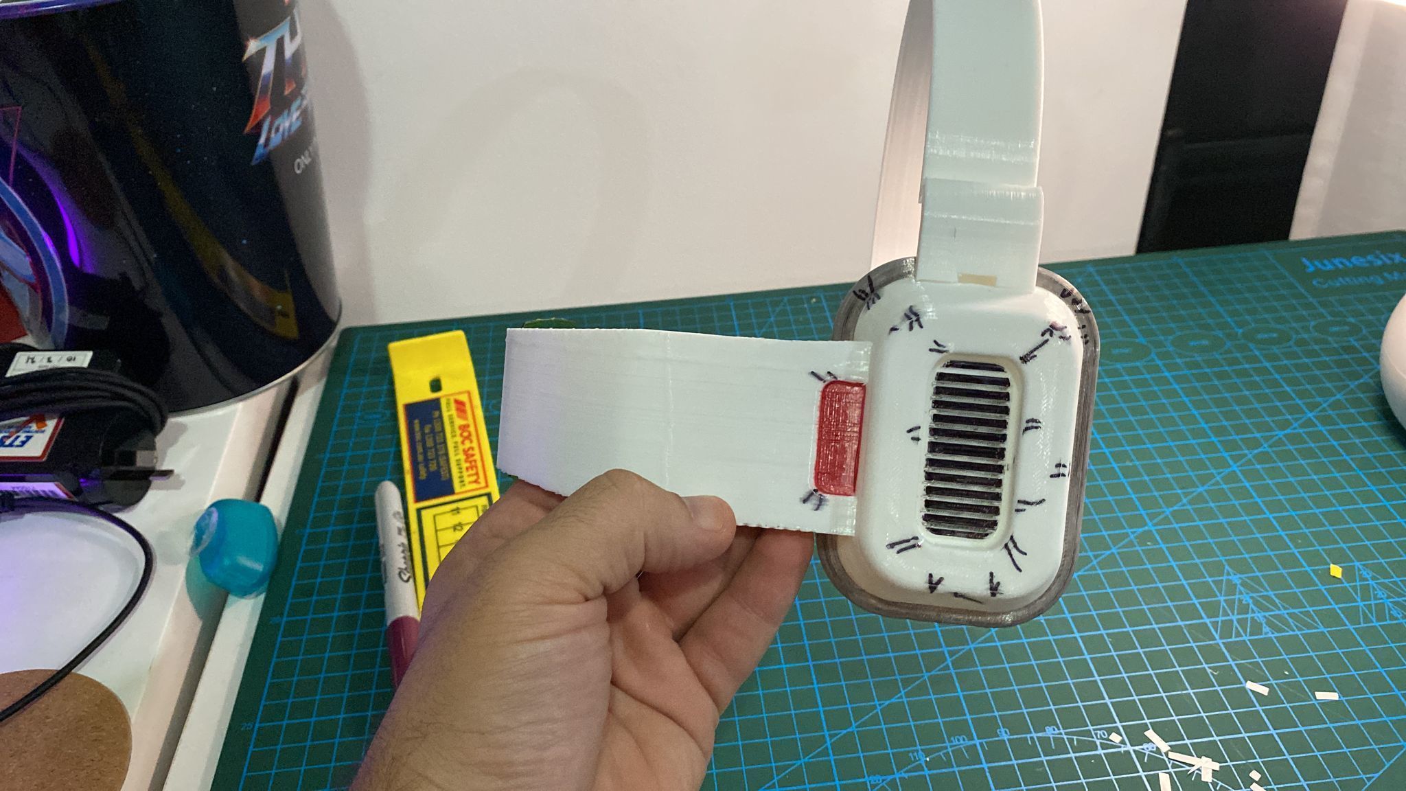 Saiyan Scouter 3D model 3D printable | CGTrader