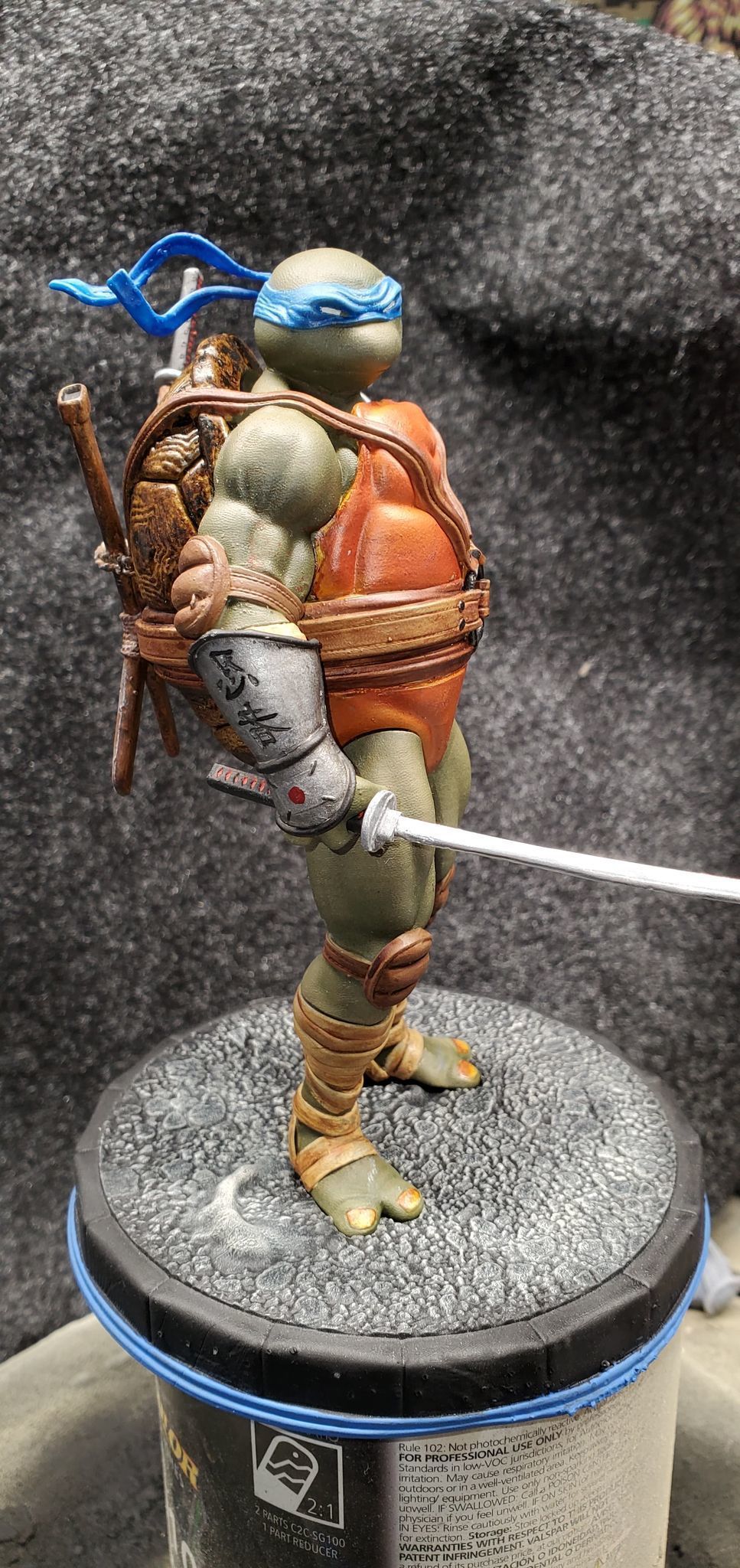 Fanart TMNT Leonardo - Statue 3D model 3D printable | CGTrader