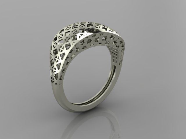 GOLD RING 3D model 3D printable | CGTrader