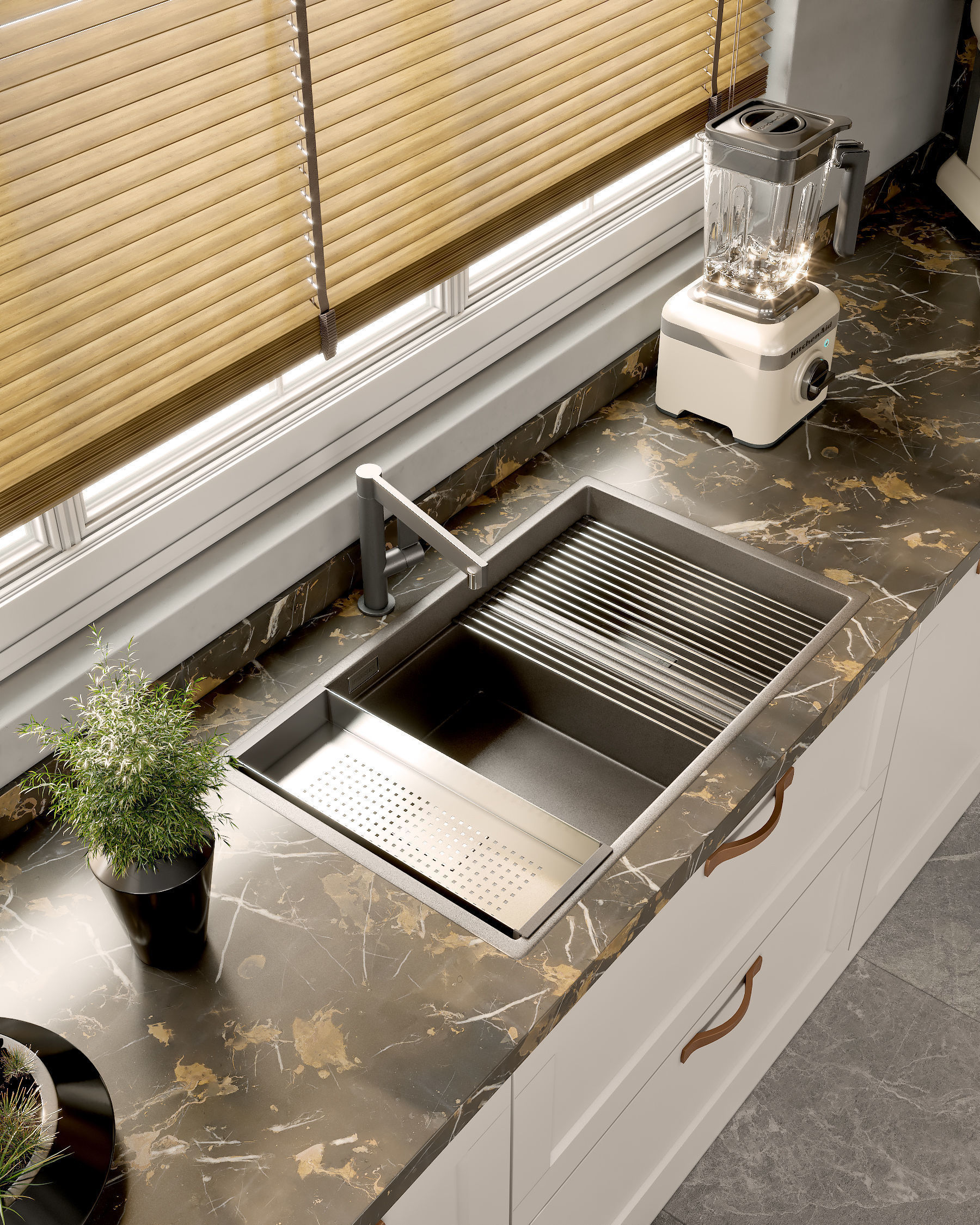 Kitchen Alya Modell interior 3D model | CGTrader