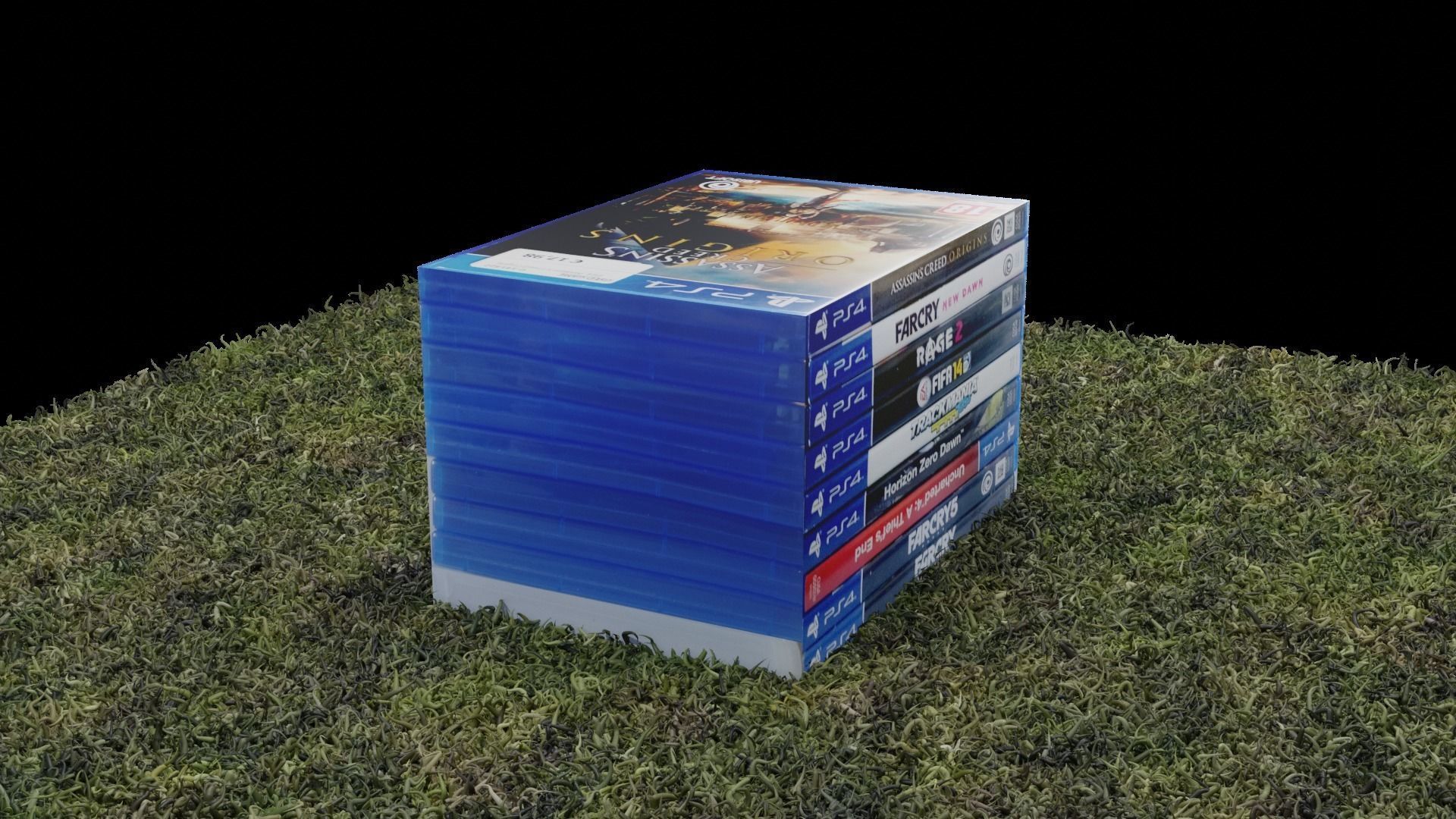 PS4 games free VR / AR / low-poly 3D model | CGTrader