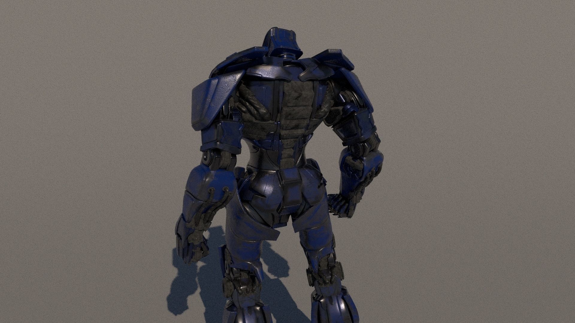 Robot 3D model rigged | CGTrader