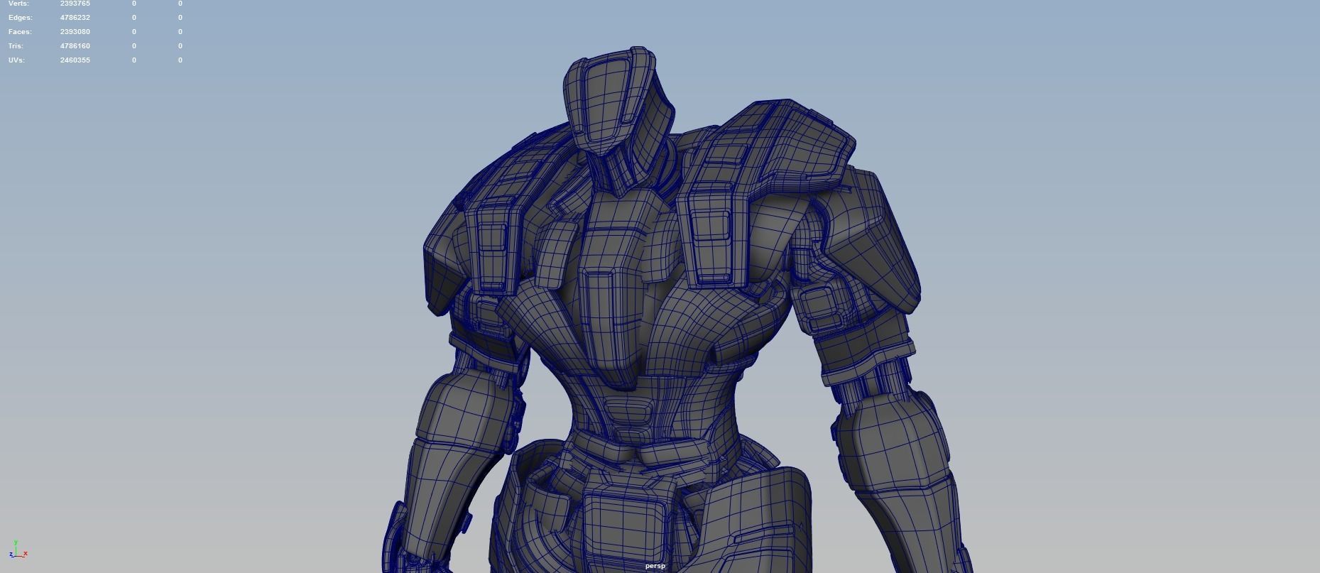 Robot 3D model rigged | CGTrader