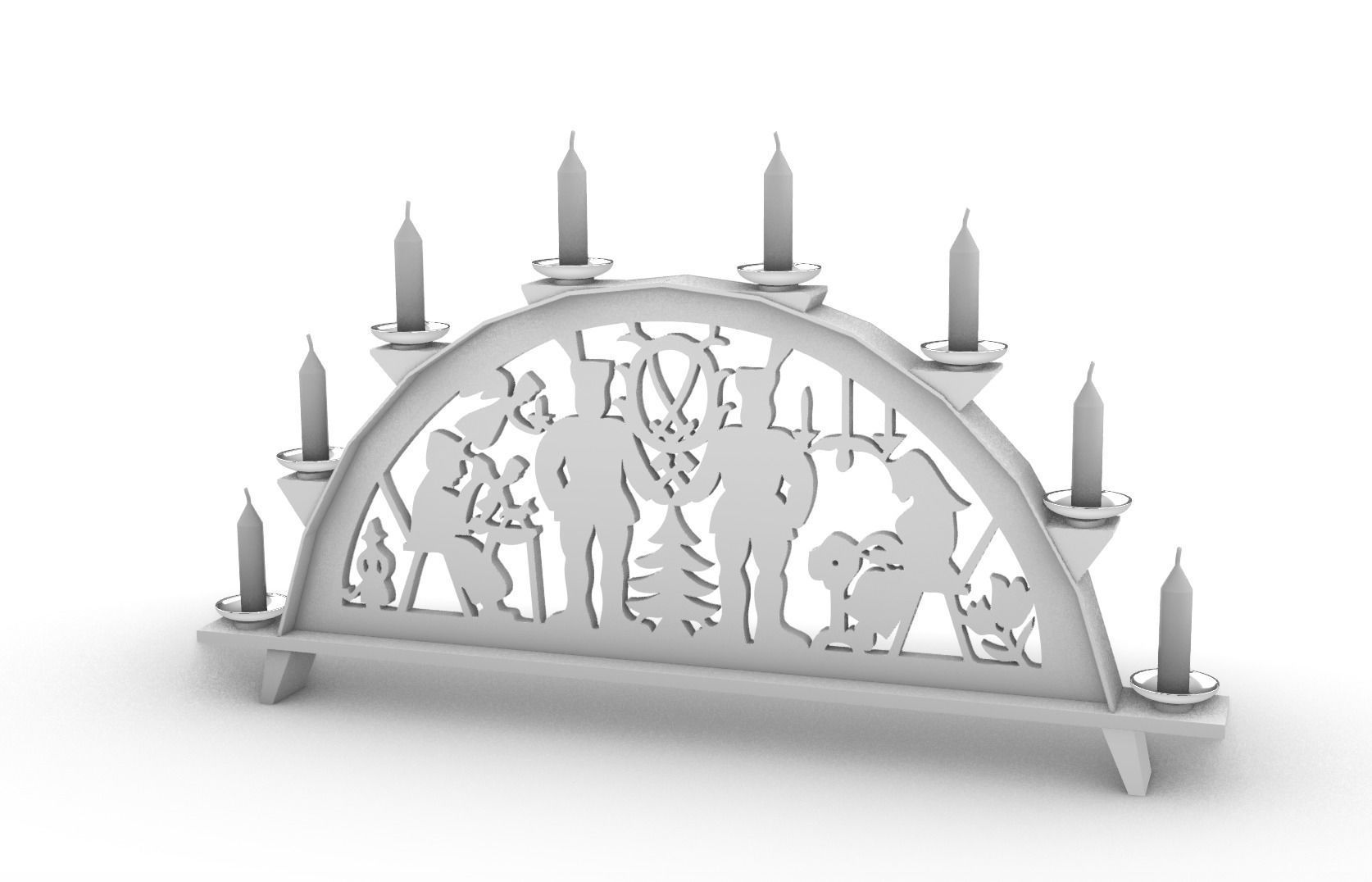 flying buttress SCHWIBBOGEN 3D model | CGTrader