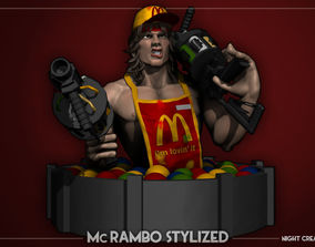 Rambo 3D Print Models | CGTrader