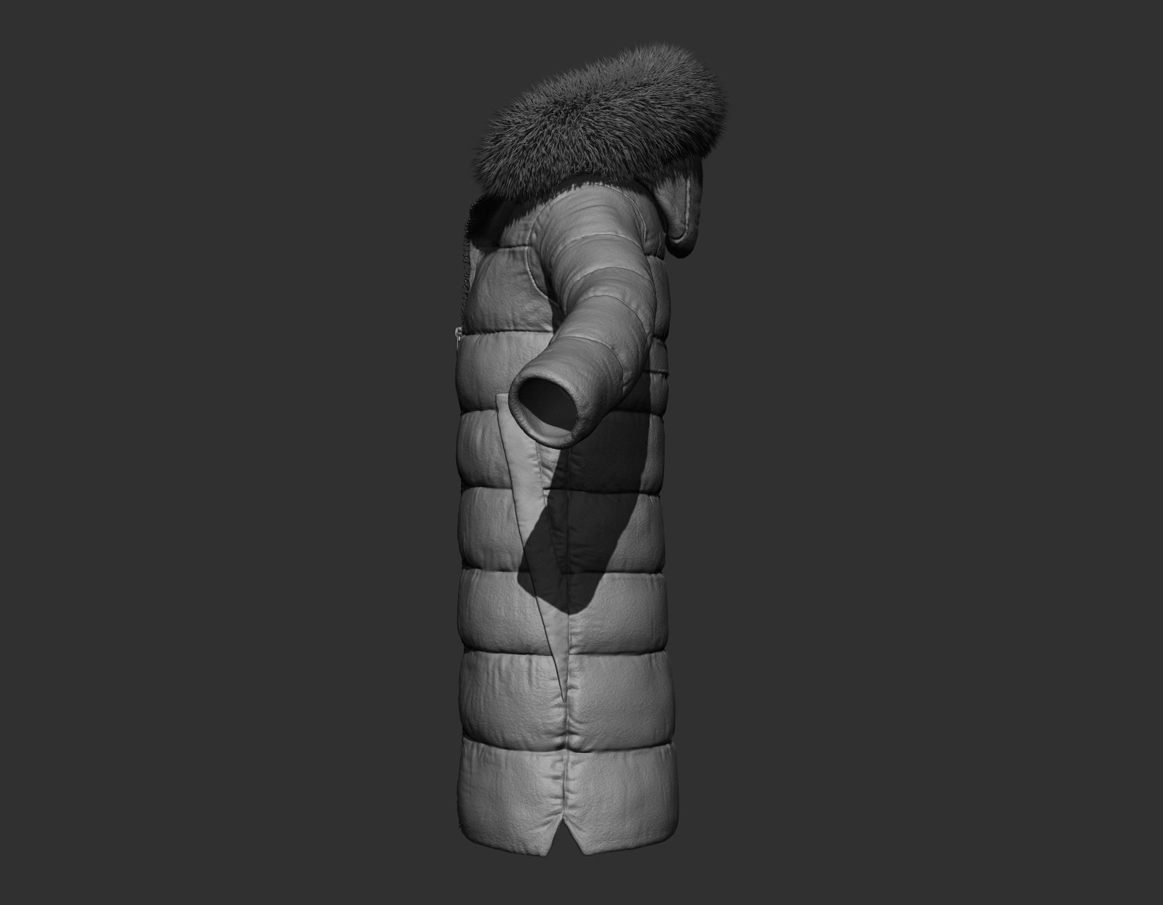 Female Jacket free 3D model | CGTrader