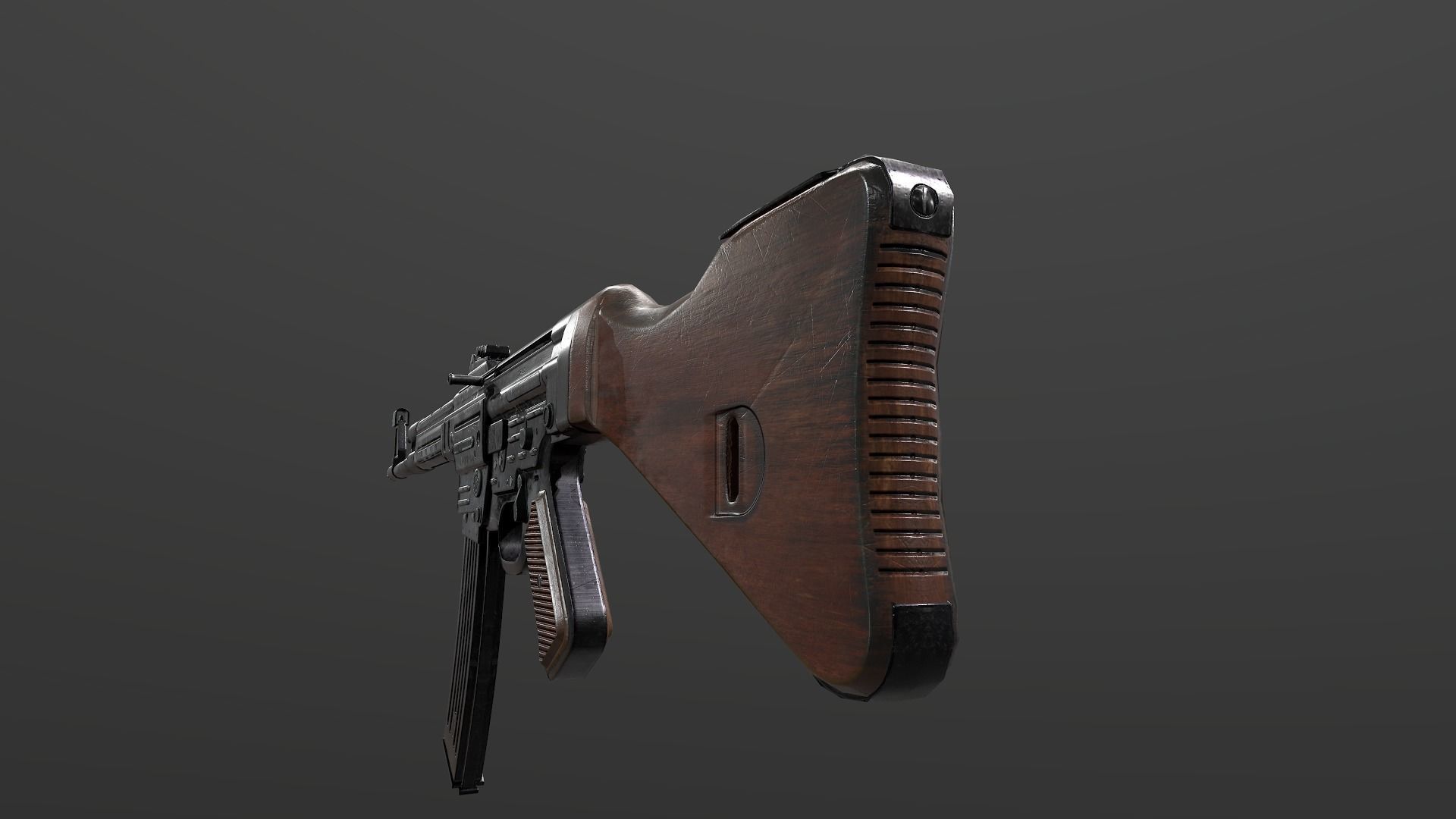 3D model STG44 WW2 German machine gun VR / AR / low-poly | CGTrader