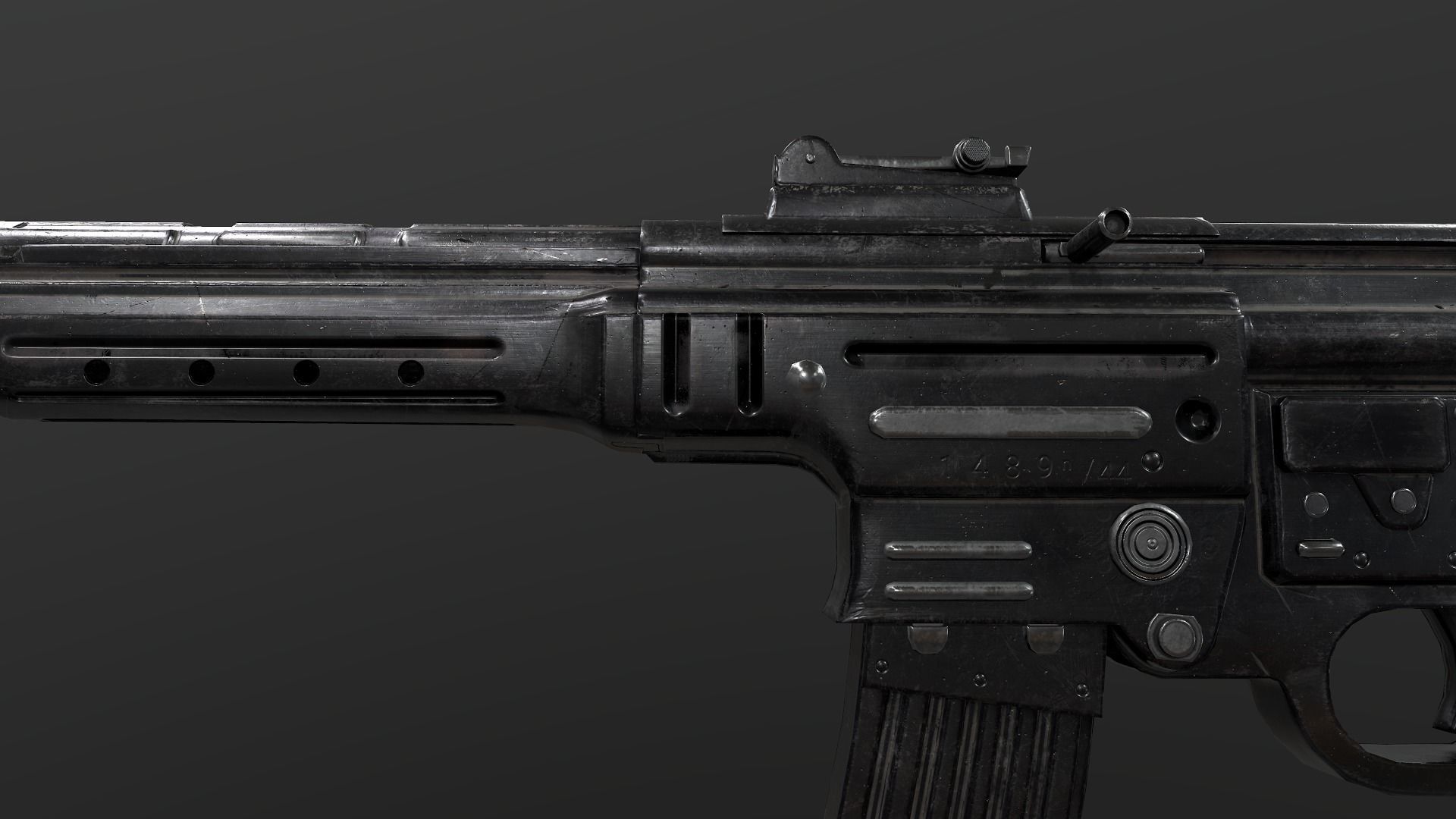 3D model STG44 WW2 German machine gun VR / AR / low-poly | CGTrader