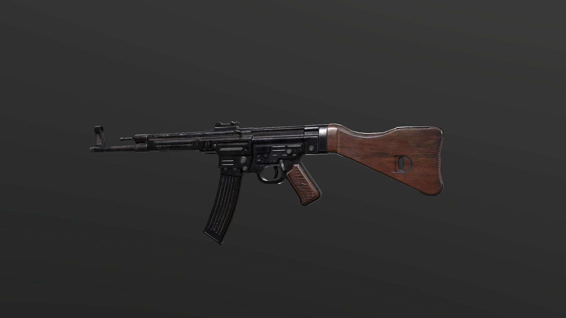 3D model STG44 WW2 German machine gun VR / AR / low-poly | CGTrader