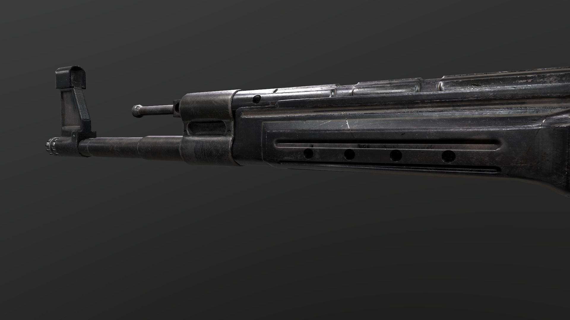 3D model STG44 WW2 German machine gun VR / AR / low-poly | CGTrader