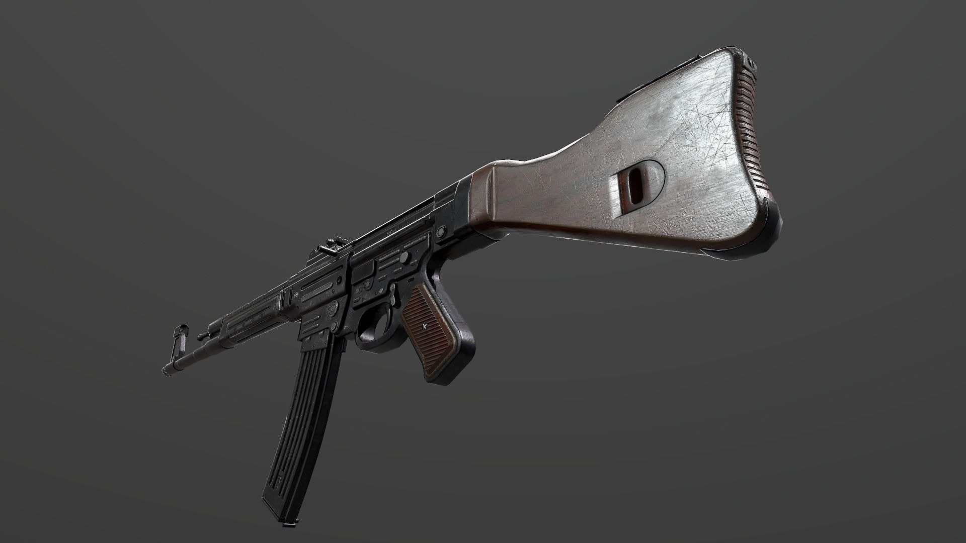 3D model STG44 WW2 German machine gun VR / AR / low-poly | CGTrader