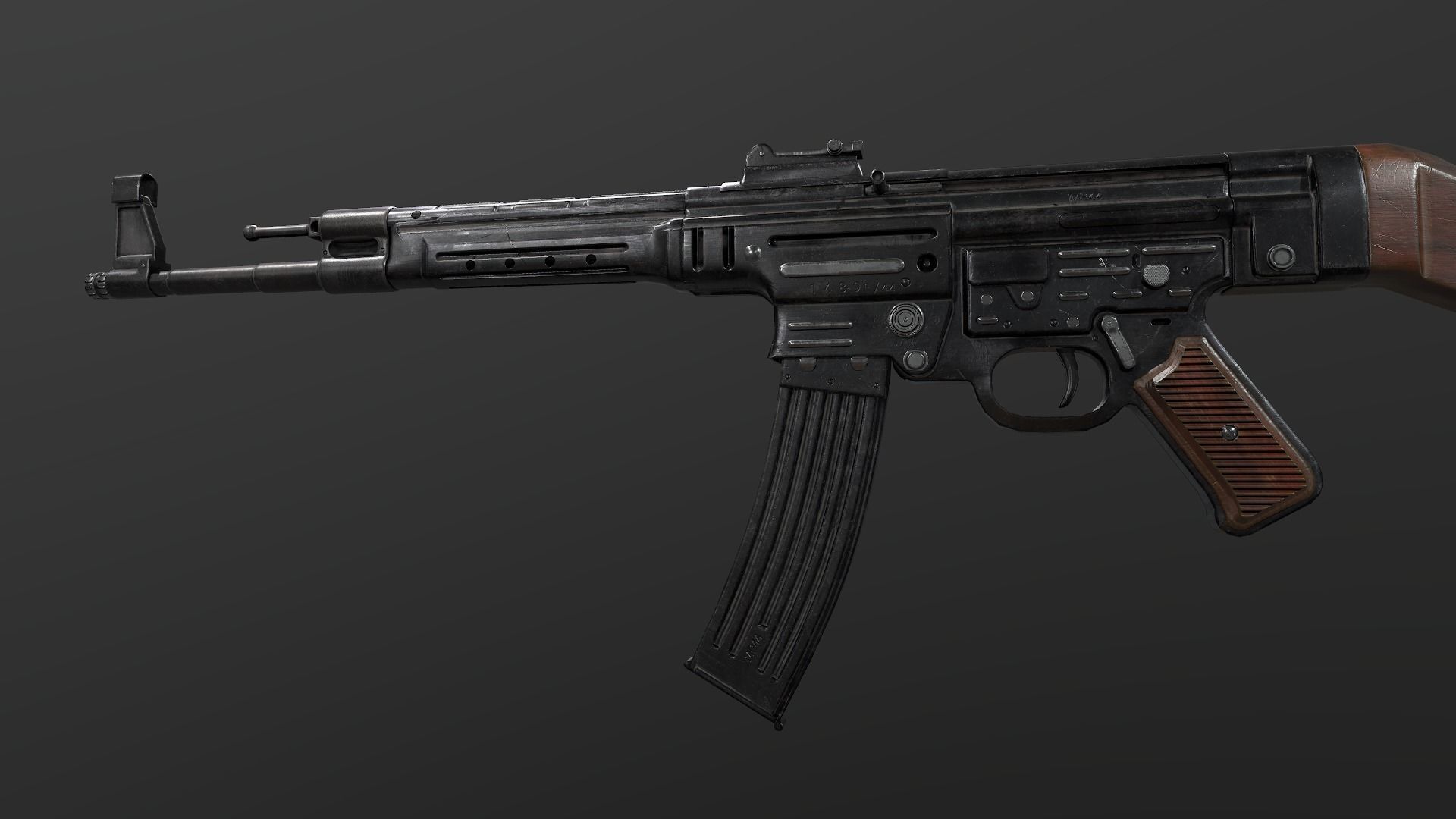 3D model STG44 WW2 German machine gun VR / AR / low-poly | CGTrader
