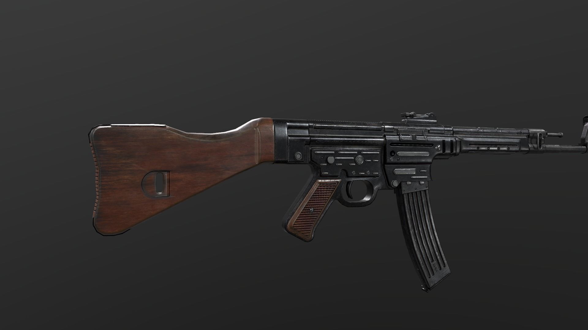 3D model STG44 WW2 German machine gun VR / AR / low-poly | CGTrader