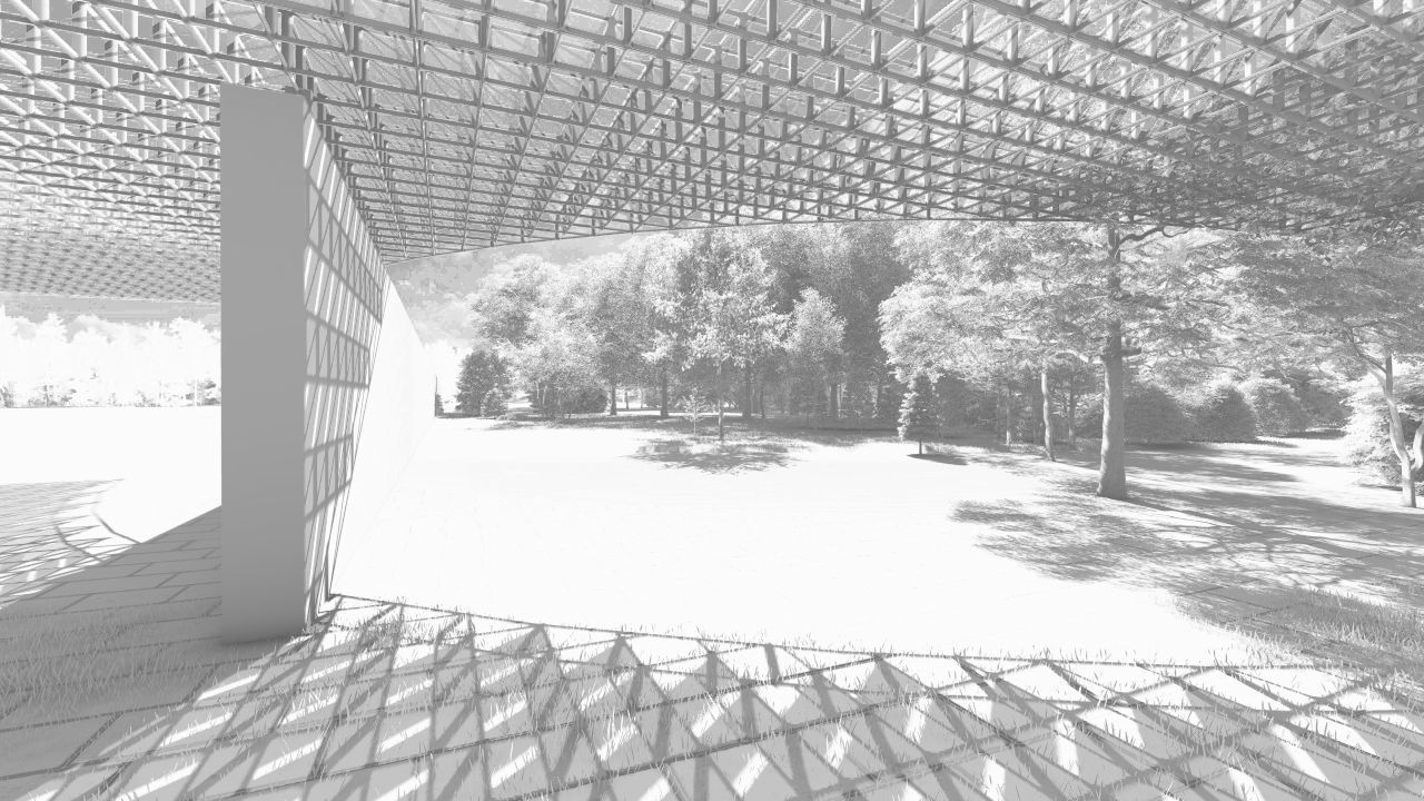 Pavillion - Modern Swamp House 3D model | CGTrader