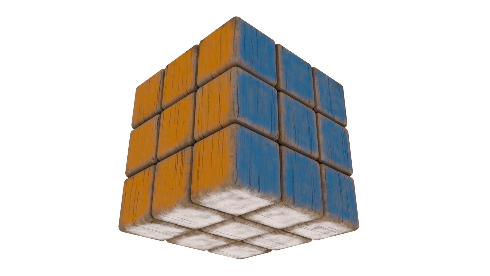 rubiks cube free 3D model | CGTrader