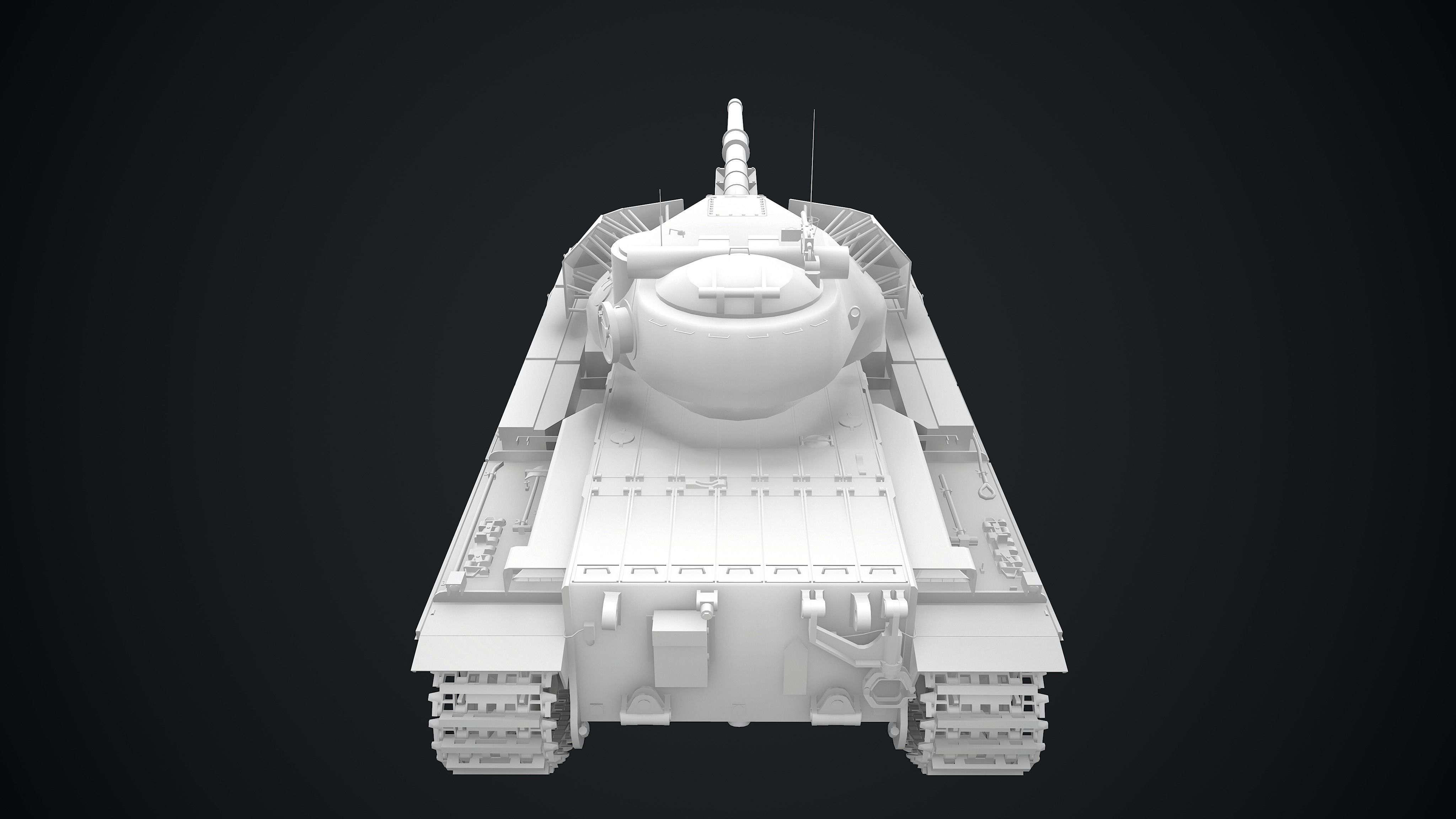 3D model Super Conqueror British Heavy Tank VR / AR / low-poly | CGTrader