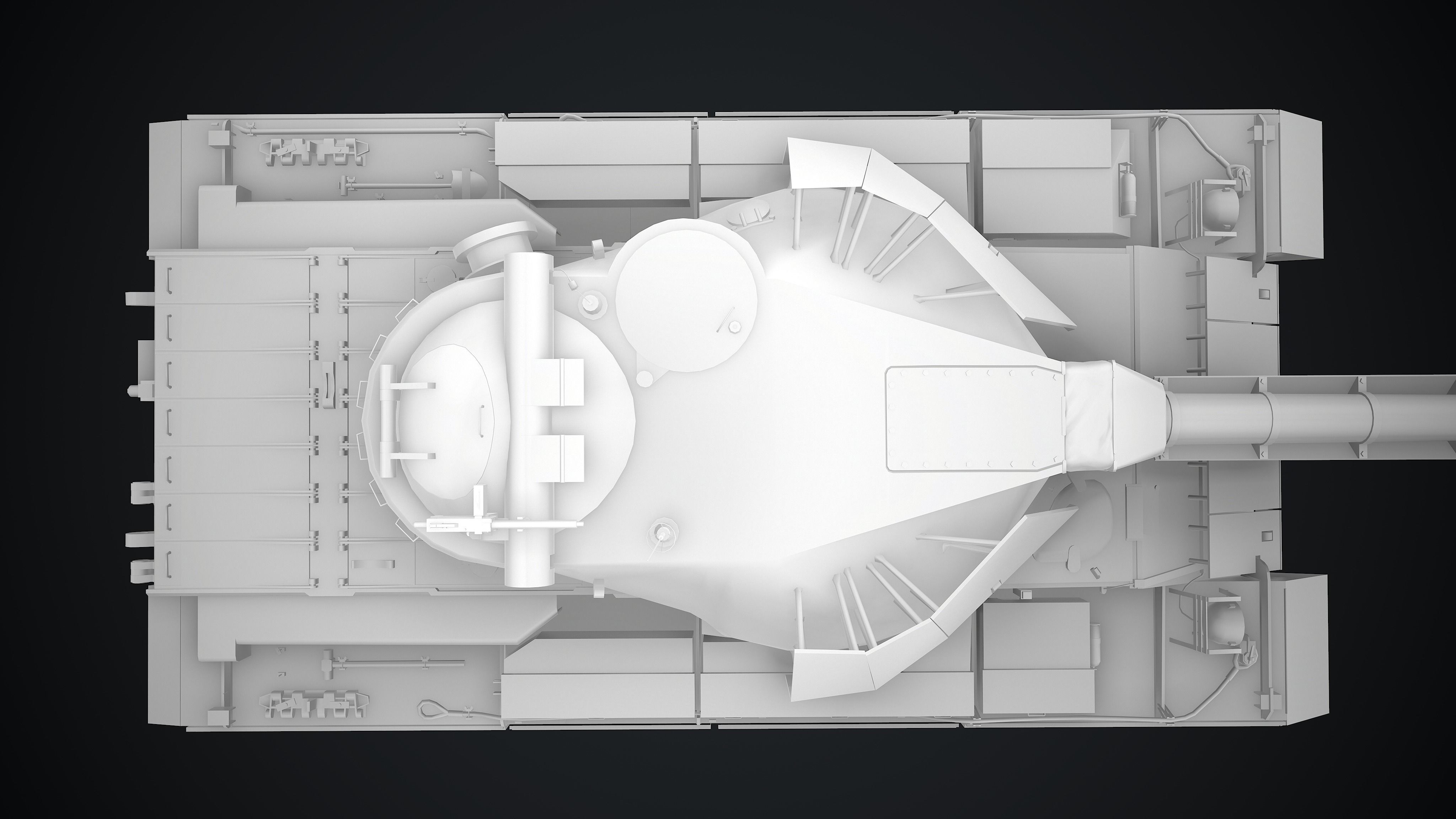 3D model Super Conqueror British Heavy Tank VR / AR / low-poly | CGTrader