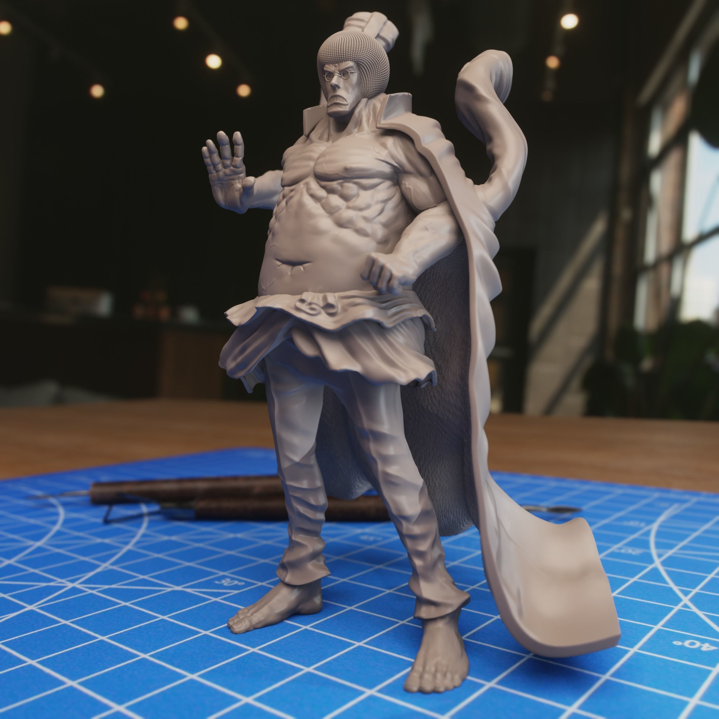 One Piece- Sengoku The Buddha 3D model 3D printable | CGTrader