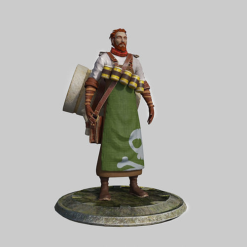 Alchemist 3D model | CGTrader