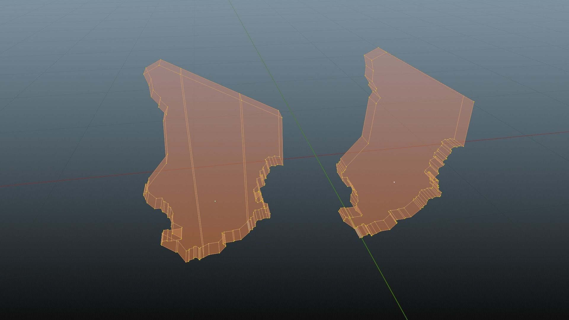 3D model CHAD map symbol VR / AR / low-poly | CGTrader