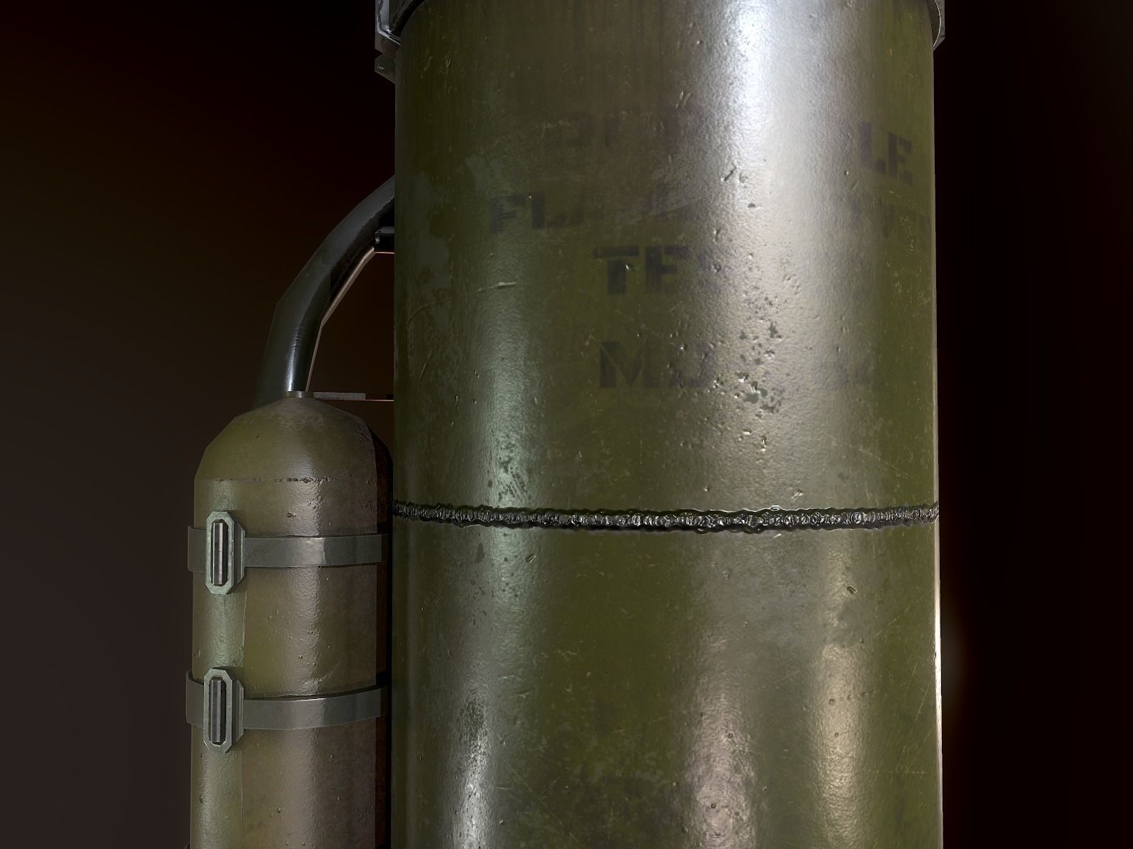 3D model WW2 German Flamethrower WW2 VR / AR / low-poly | CGTrader