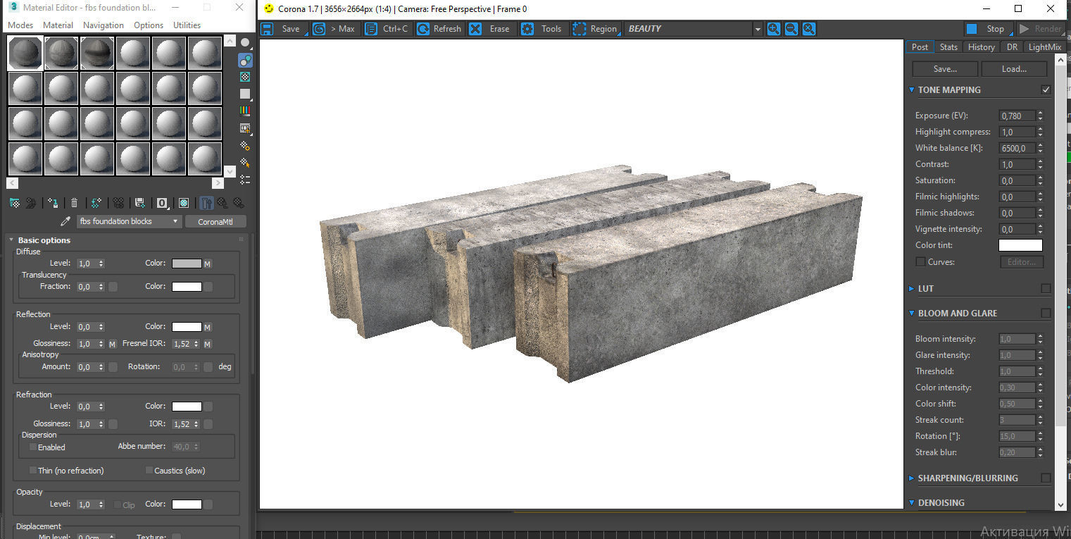 3D model fbs blocks VR / AR / low-poly | CGTrader