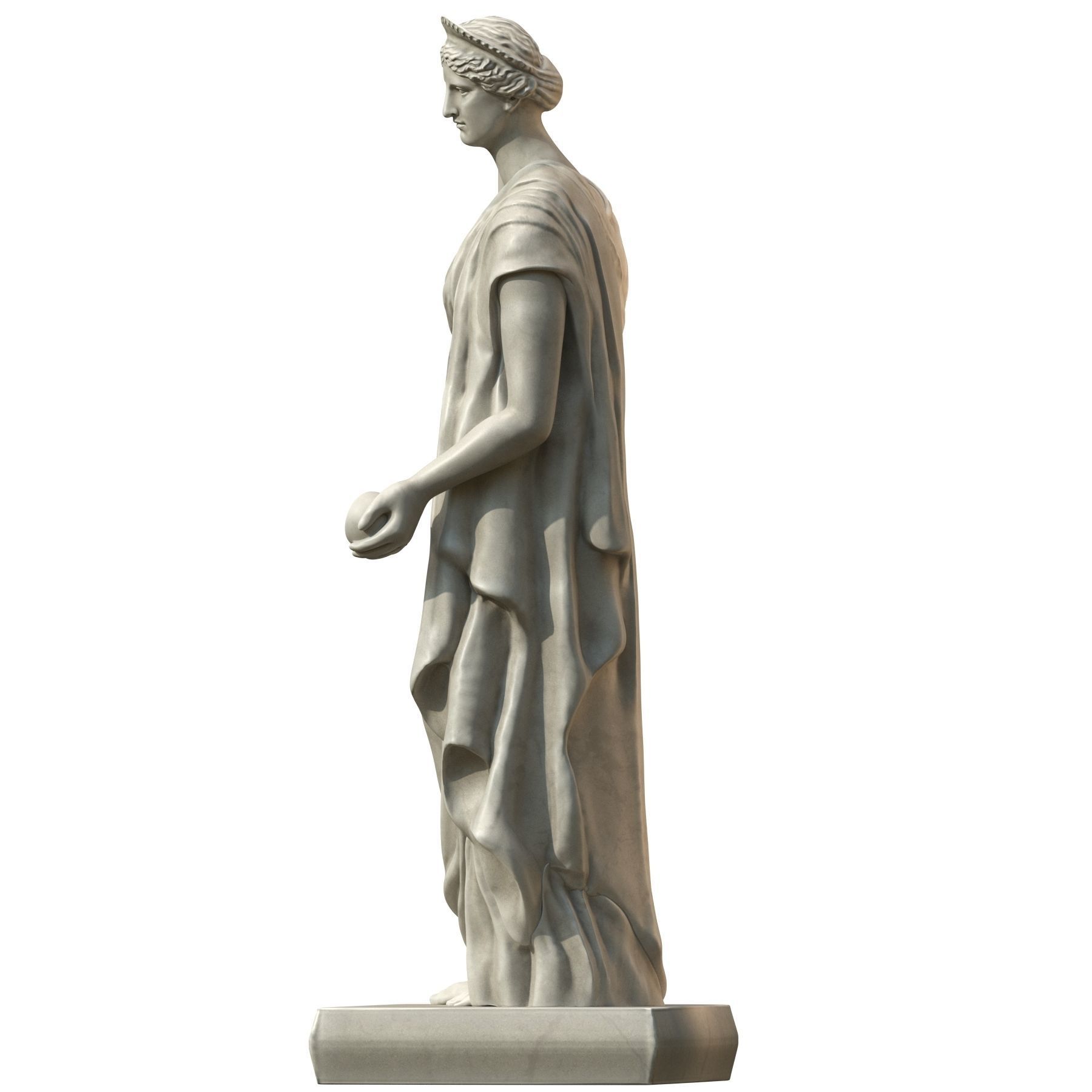 Hera sculpture 3D model | CGTrader