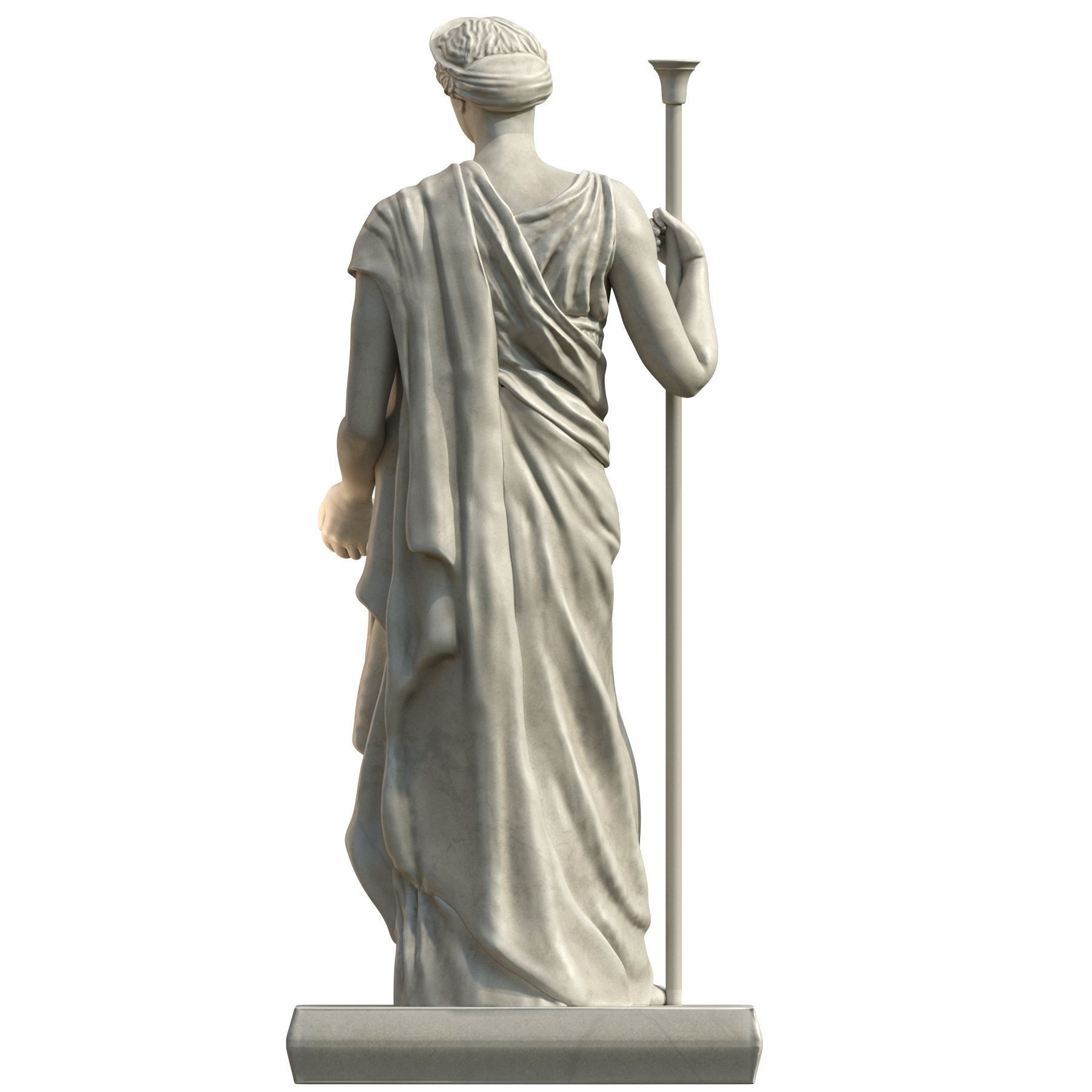 Hera sculpture 3D model | CGTrader