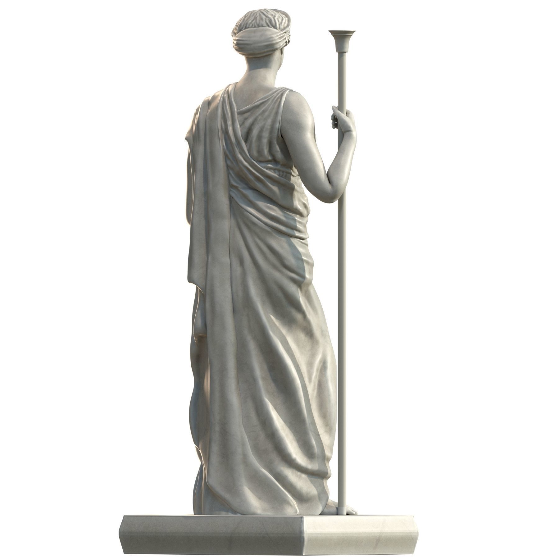 Hera sculpture 3D model | CGTrader