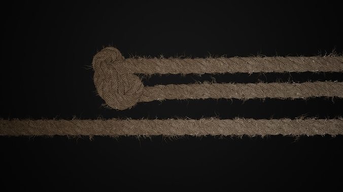 Rope Thread free VR / AR / low-poly 3D model | CGTrader