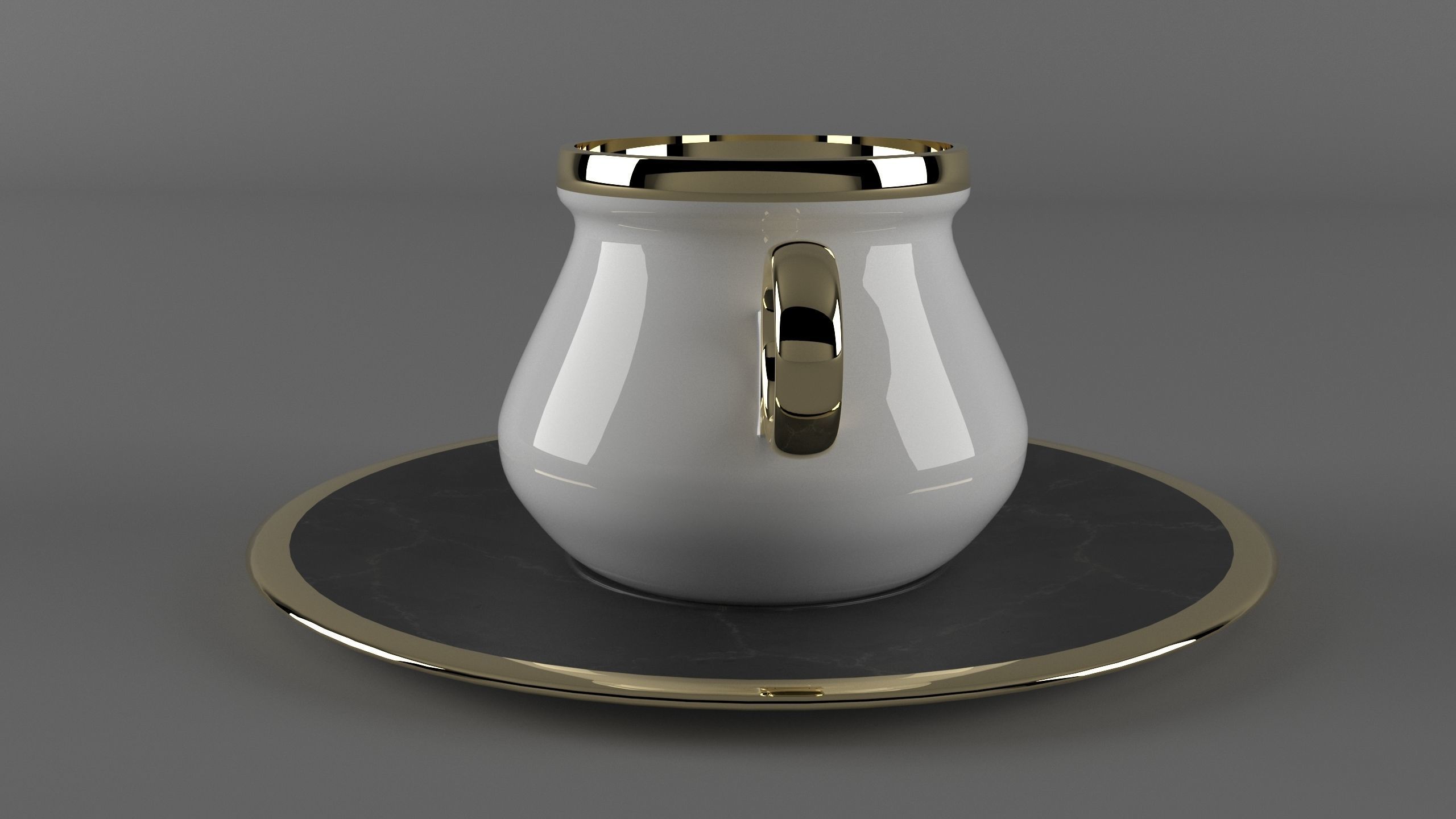 Ceramic Coffee Cup 3D Model 3D model | CGTrader