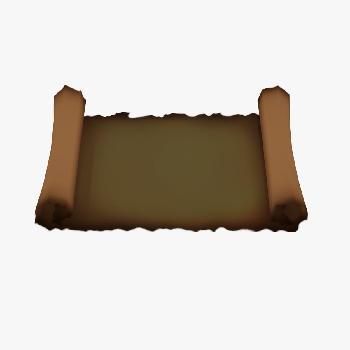 3D model Parchment Paper Handpaint VR / AR / low-poly | CGTrader