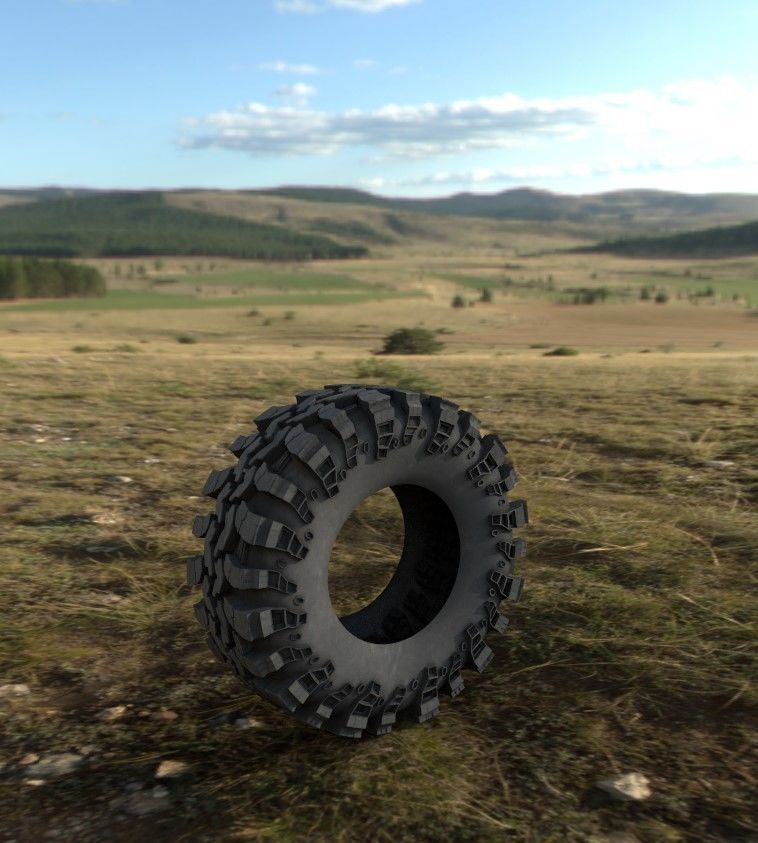 INTERCO IROK RADIAL 3D model | CGTrader