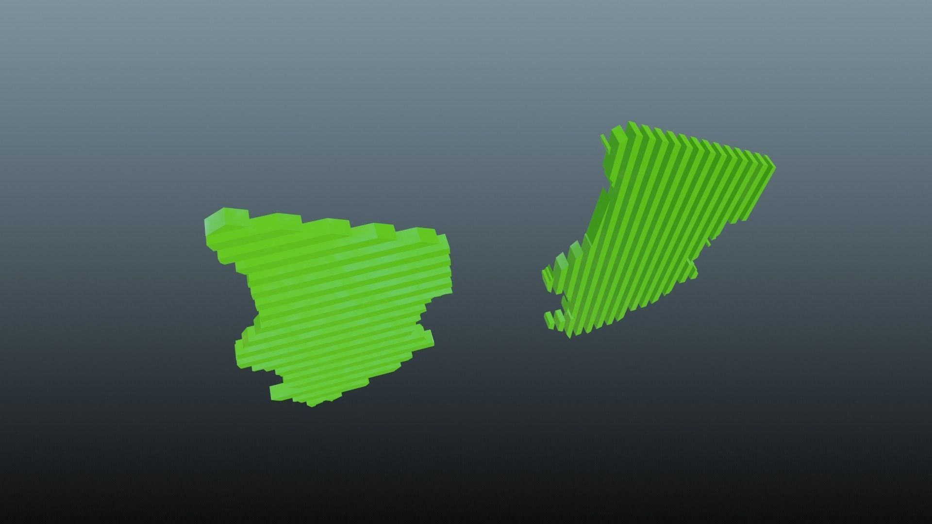 3D model CHAD map symbol 1 VR / AR / low-poly | CGTrader