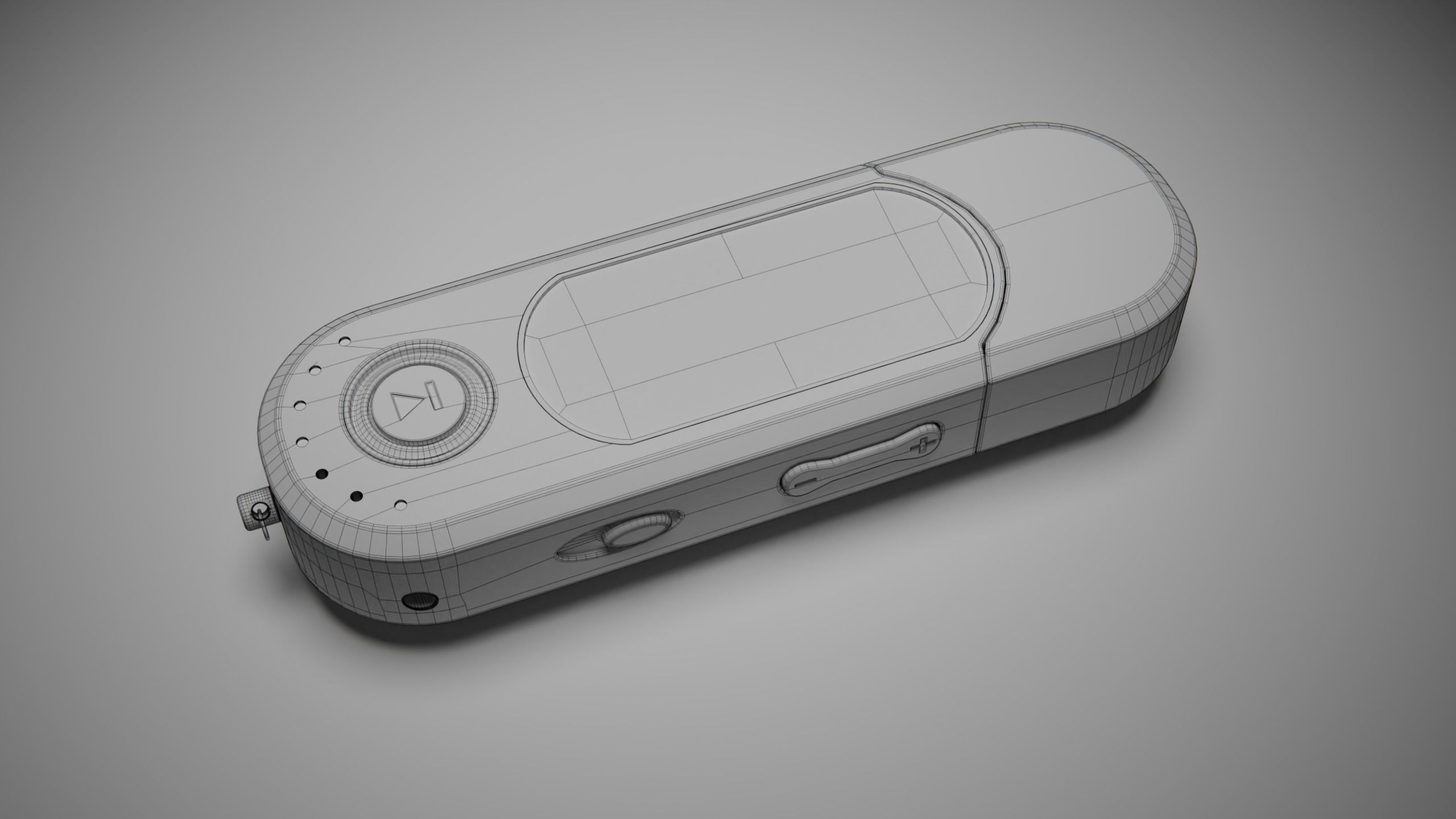 Digital MP3 Player 3D model | CGTrader