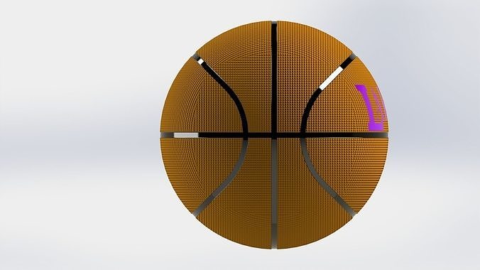 basketball lakers 3D model | CGTrader